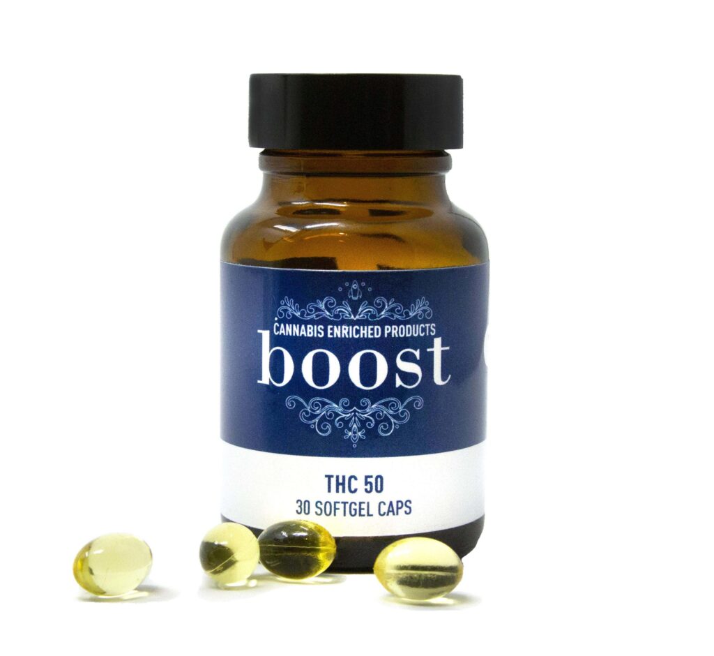 Boost - THC Capsules - 50mg - Cheap Weed Canada