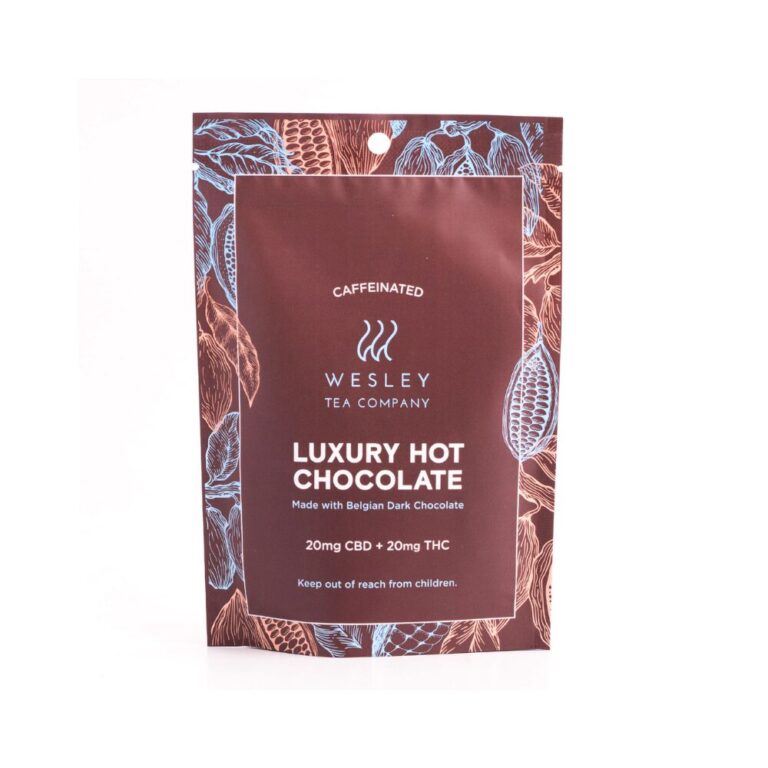 Wesley Tea Co. 1:1 Hot Chocolate - 40mg THC/CBD
