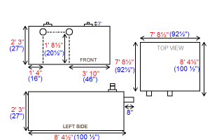 500 Gallon Sewage Holding Tank – Lagrange Mechanical Services